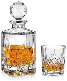 Crystal Bohemia BRIXTON whisky set (1+6)