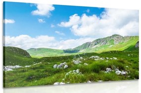 Obraz údolí v Černé Hoře - 120x80 cm