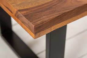 Designový konferenční stolek Thunder 100 cm sheesham