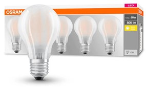 OSRAM LED žárovka Classic E27 7W 2 700K 806lm 5ks