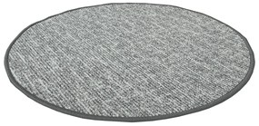 Vopi koberce Kusový koberec Alassio šedý kruh - 67x67 (průměr) kruh cm