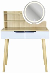 Toaletní stolek SCANDI 2 LED | CM-254138