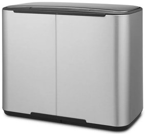 Brabantia BO pedálový koš 3x11L matná ocel otiskuvzdorná