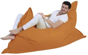 Atelier del Sofa Zahradní sedací vak Giant Cushion 140x180 - Orange, Oranžová