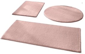 Růžové koupelnové předložky v sadě 3 ks 50x90 cm – Mila Home