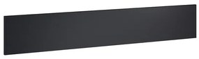 LOTOSAN Lotostone deska na stěnu 120cm, černá matná AQ LN8265