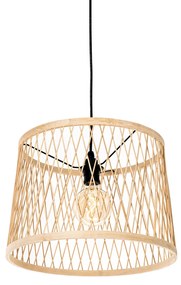 Smart buiten hanglamp rotan 3-lichts incl LED - Calamus