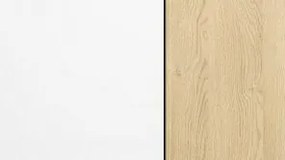 Meblar Obývací sestava Santiago D Barva: Dub piškotový + bílý lux