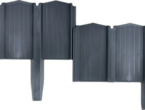 Zahradní palisáda Linea 78,5 cm antracit