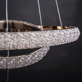 Toolight Rea, Stropní svítidlo G143-CP 50cm GOLD, OSW-02613