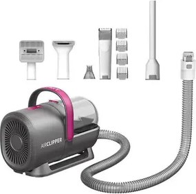 Petkit AirClipper 5 v 1 šedá / Sada pro péči o domácí mazlíčky