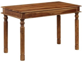 PerfektníDomov Jídelní stůl Marlo - masivní dřevo | 120x60x77 cm