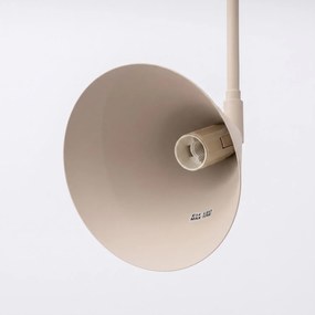 Sollux Lighting Nástěnné svítidlo NOX 1 taupe s vypínačem