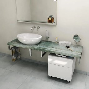 Sapho Avice AV126 deska 120 x 50 cm aquamarine