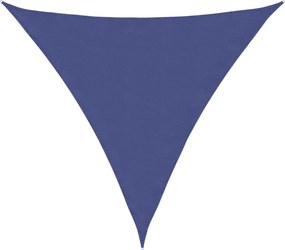 Stínící plachta oxfordská látka trojúhelník 4,5x4,5x4,5 m modrá 135563