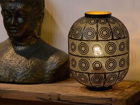 Lucide 78584/25/30 stolní lampa Tahar, černá, E27, 31cm