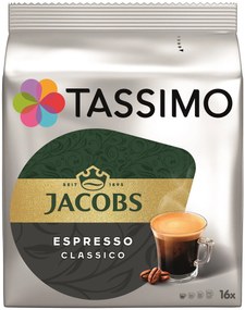 Kávové kapsle tassimo kapsle jacobs espresso 16 nápojů