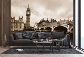 Fototapeta na zed' Nostalgický Výhled na Big Ben | 360 x 254 cm | DFTS0480