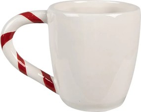 Bílý hrnek s perníčky Gingerbread - 14*9*10 cm / 325 ml