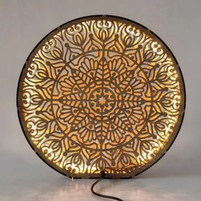 LED noční lampa Mandala – dřevěná dekorace domova| SENTOP LED0604