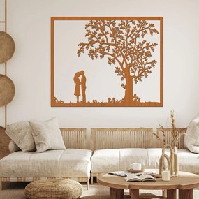 dřevo života Dřevěný strom na zeď SOUZNĚNÍ Rozměry (cm): 80x64, Barevný vzor: Třešeň