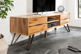 Designový TV stolek Fringe, 160 cm, divoký dub