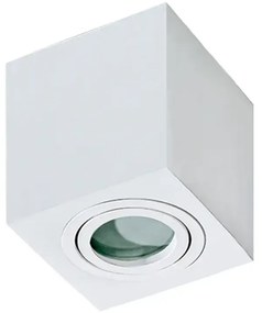 Moderní bodové svítidlo Brant SQ IP44 bílé