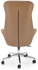 Kancelářské křeslo EDERSON eko kůže cappuccino