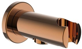 Laufen - Sprchové kolínko s držákem, zlatorůžová HF504778465000