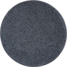 Vopi, AKCE: 250x250 (průměr) kruh Kusový koberec Color Shaggy šedý kruh, šedá, kancelář