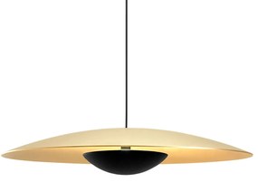 MARSET Ginger LED závěsné svítidlo, triak Ø32cm mosaz