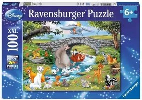 Ravensburger Disney: Zvířecí přátelé: Rodina / 100 dílků  / od 6 let