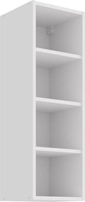 ARIA lb | horní regál 30 G-90 OTW s policemi | VYSOKÝ | 30 cm | bílá