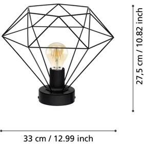 Eglo 43004 - Přisazený lustr TARBES 1xE27/60W/230V