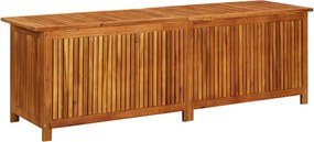 Zahradní úložný box 175 x 50 x 58 cm masivní akáciové dřevo 316499