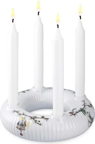 Porcelánový adventní svícen s vánočním motivem Hammershøi Christmas – Kähler Design