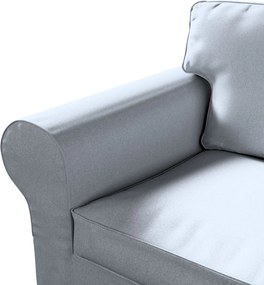 Potah na pohovku IKEA  Ektorp 3-místná, nerozkládací barva modrá látka pletený vzor