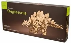 Ugears 3D dřevěné mechanické puzzle Stegosaurus / od 14 let / 305 dílk