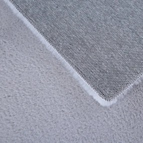 Vopi | Kusový koberec Pouffy 5100 silver - 60 x 110 cm