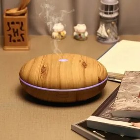 Airbi MAGIC Aroma difuzér s možností osvětlení světlé dřevo / LED osvě