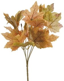 Umělé listy javoru - trs okrovozelený