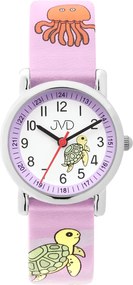 JVD Dětské růžové náramkové hodinky JVD J7199.9 - mořský svět