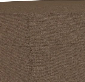 3dílná sedací souprava hnědá textil 3201909