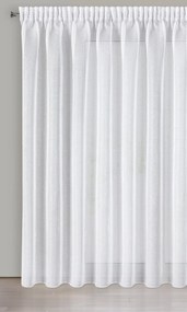 ZÁCLONA NA PÁSCE LENA 350X270 CM BÍLÁ