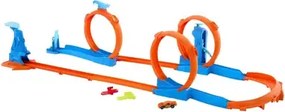 MATTEL Autodráha Hot Wheels Track Creator Trojitá smyčka / Plast / 4-7