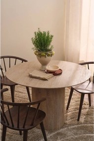 Kulatý jídelní stůl v dekoru buku ø 110 cm Week – Ellos Home