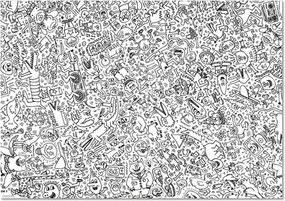 Vilac Puzzle Keith Haring 1000 dílků / od 8 let