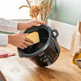 Černý rýžovar RK102811 – Tefal