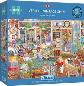 GIBSONS Puzzle Veritino starožitnictví / 1000 dílků / 68 x 49 cm