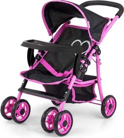 Dětský sportovní kočárek pro panenky Milly Mally Kate Prestige Black